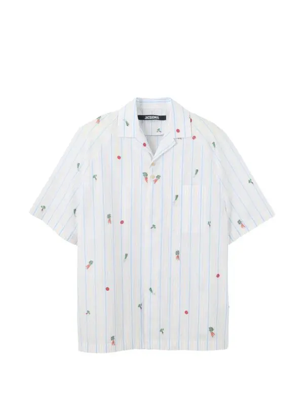 Jacquemus La Chemise Romarin Shirt - White
