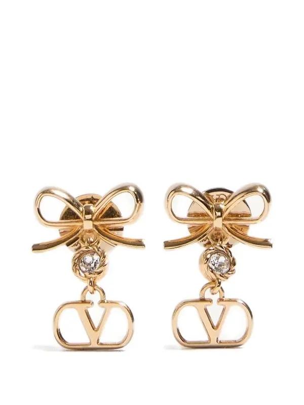 Valentino Garavani Vlogo Signature Earrings - Gold