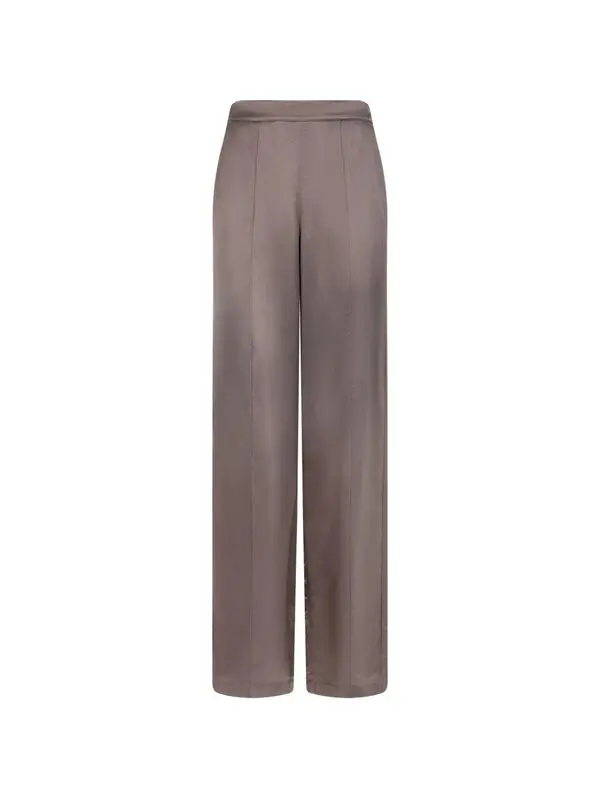 Emporio Armani Fluid Trousers - Brown