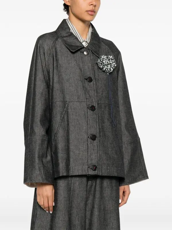 Soh Denim Cotton Jacket - Blue