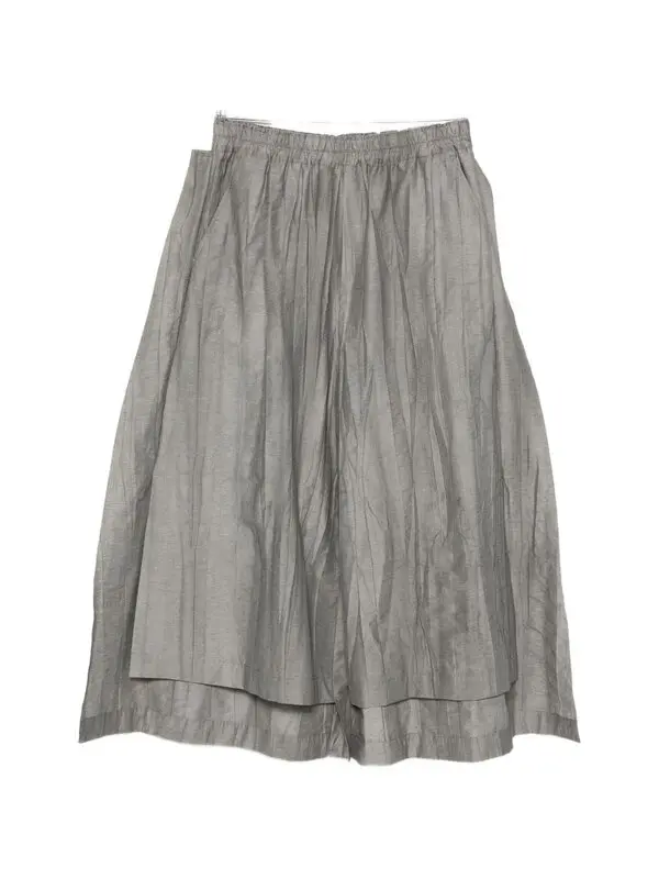 Soh Cotton Blend Trousers - Grey