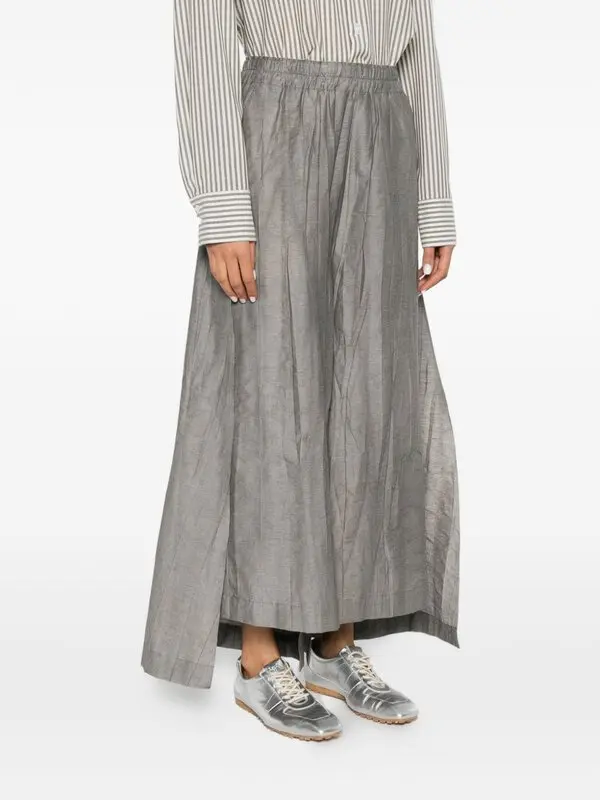 Soh Cotton Blend Trousers - Grey