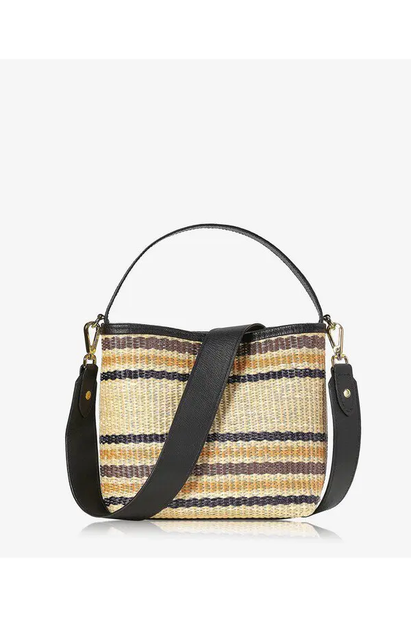 Gigi New York Tate Bucket Bag - Stripe