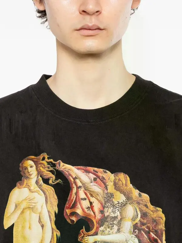 MELT Graphic-print Round Neck T-shirt