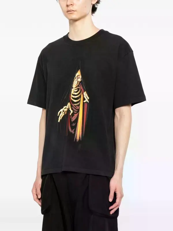MELT Graphic-print Round Neck T-shirt