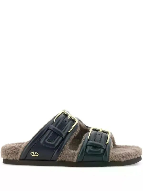 Valentino Garavani Fussfriend Slides - Black