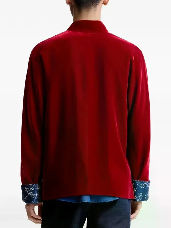 Shanghai Tang Tang Velvet Mandarin Jacket