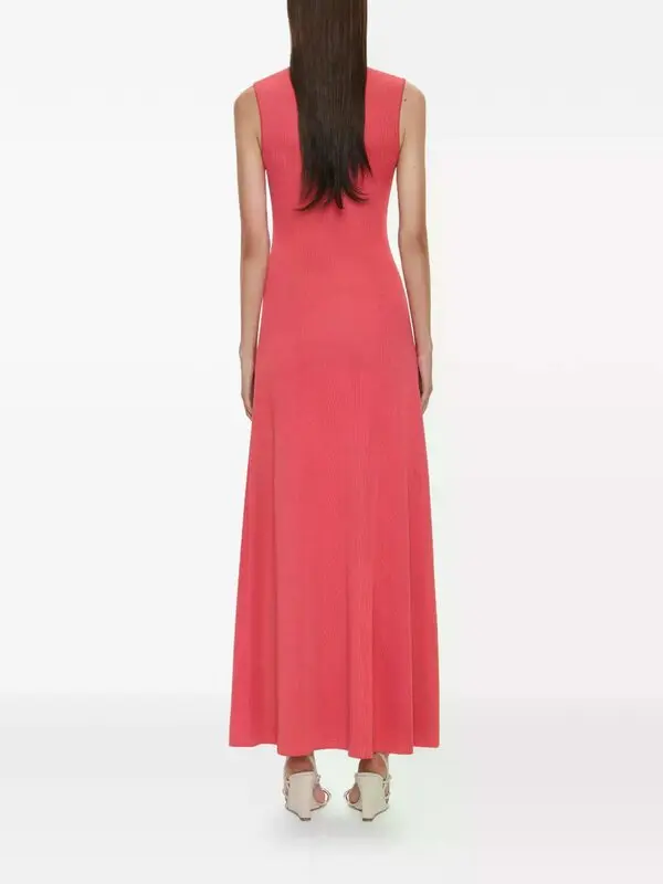Christopher Esber Hiero Stone-embellished Maxi Dress - Red
