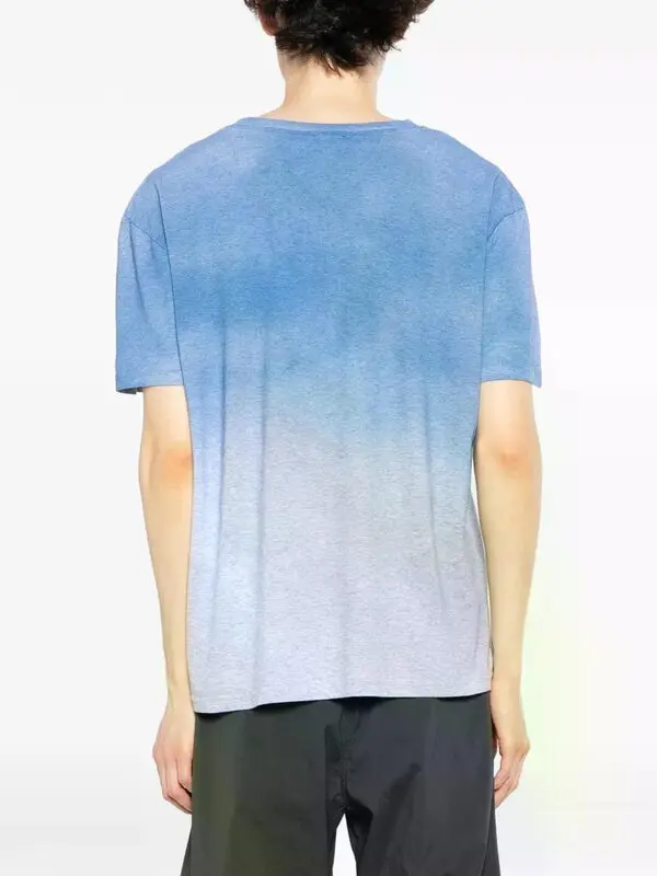 Moschino Ombré-effect Round Neck T-shirt