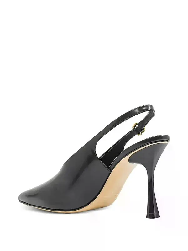 Studio Amelia Halo Slingback Pumps - Black