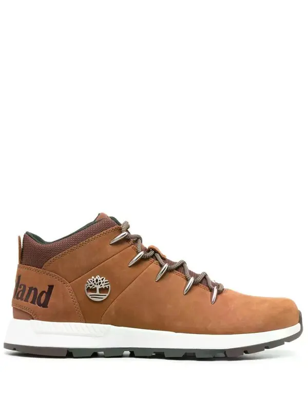 Timberland Sprint Trekker Leather Sneakers - Brown
