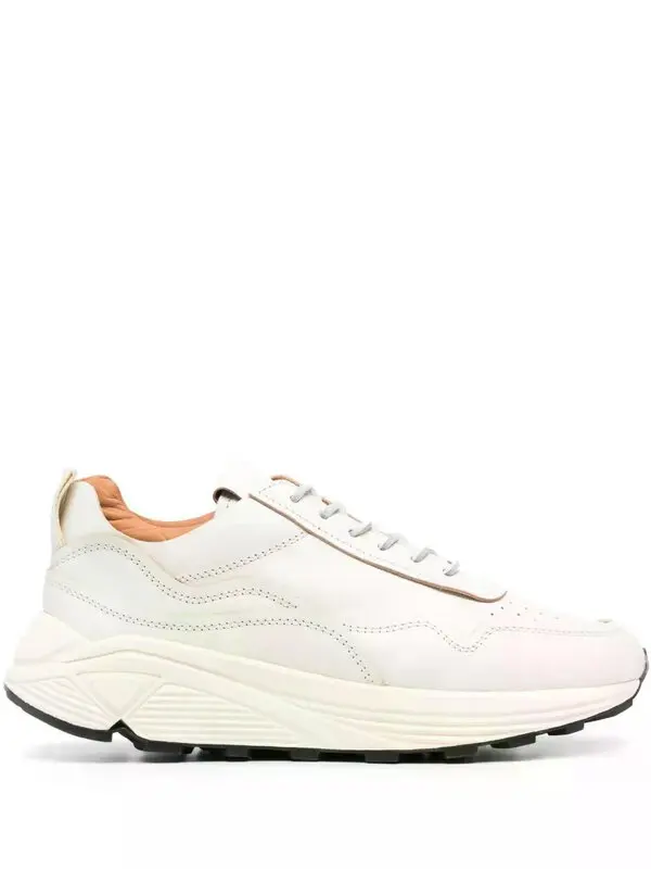 BUTTERO® Vinci Low-top Leather Sneakers