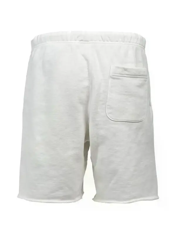 SAINT MXXXXXX Raw-cut Drawstring Shorts - Neutrals