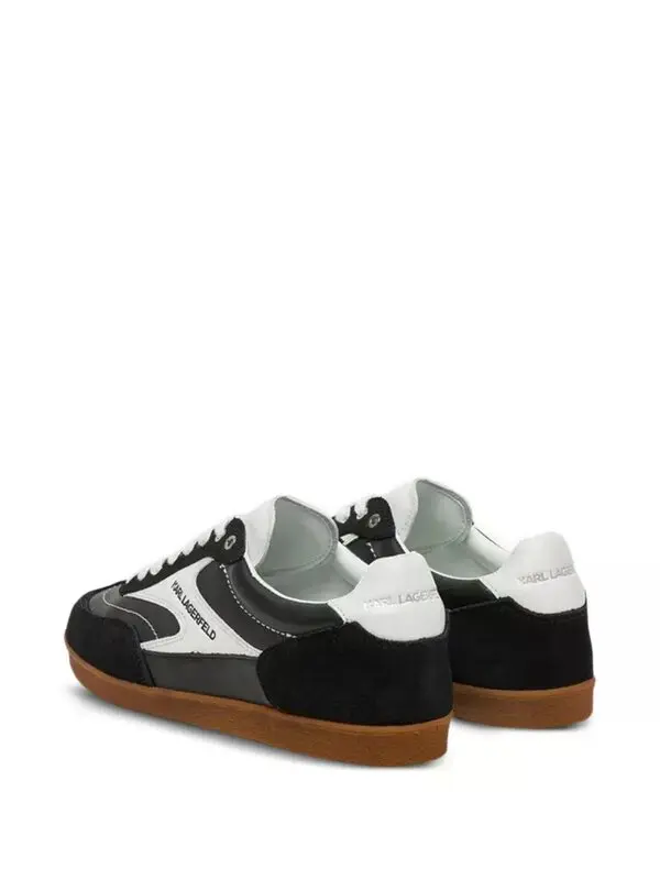 Karl Lagerfeld Kandidate Leather Sneakers - Black