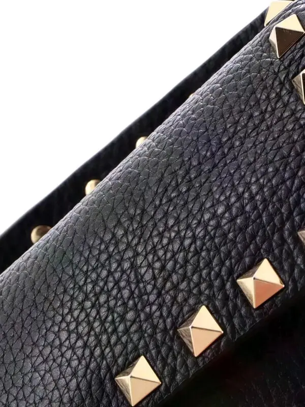 Valentino Garavani Rockstud Leather Mini Crossbody Bag - Black
