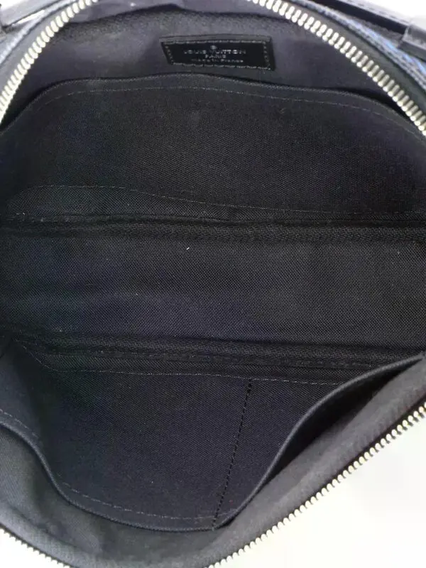 LOUIS VUITTON Ambler Limited Edition Nemeth Damier Graphite Belt Bag - Black