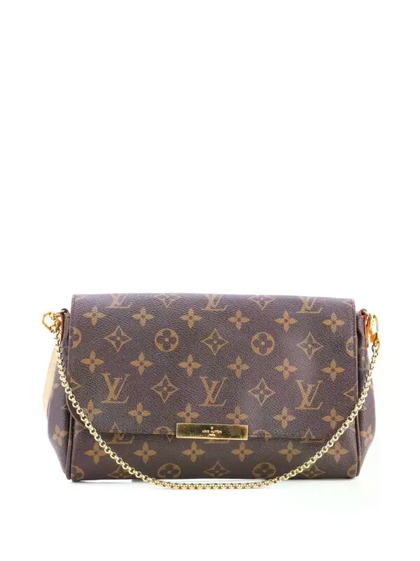 LOUIS VUITTON Favorite Handbag Monogram Canvas Mm - Brown