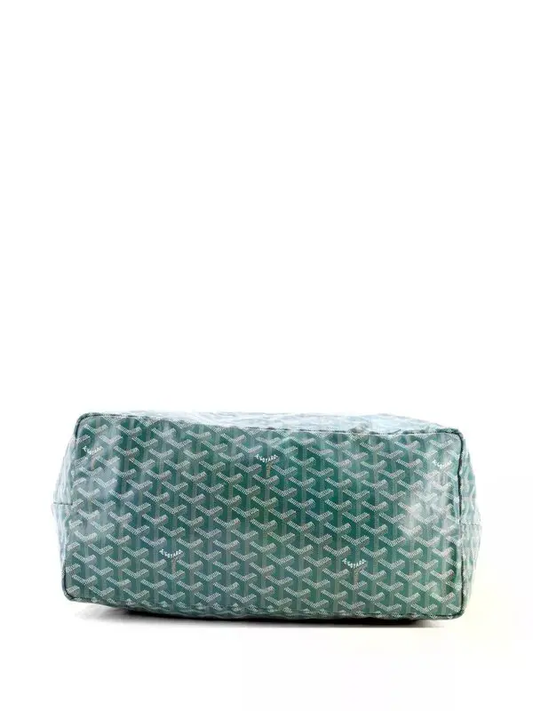 Goyard Saint Louis Coated Canvas Gm Tote Bag - Green