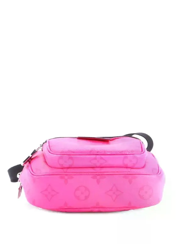 LOUIS VUITTON Outdoor Pouch Monogram Taigarama Crossbody Bag - Pink