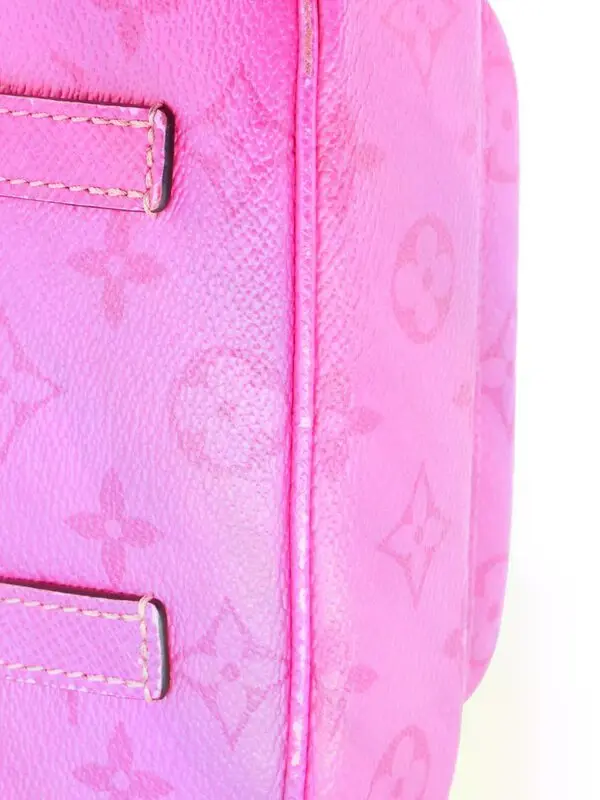 LOUIS VUITTON Outdoor Pouch Monogram Taigarama Crossbody Bag - Pink