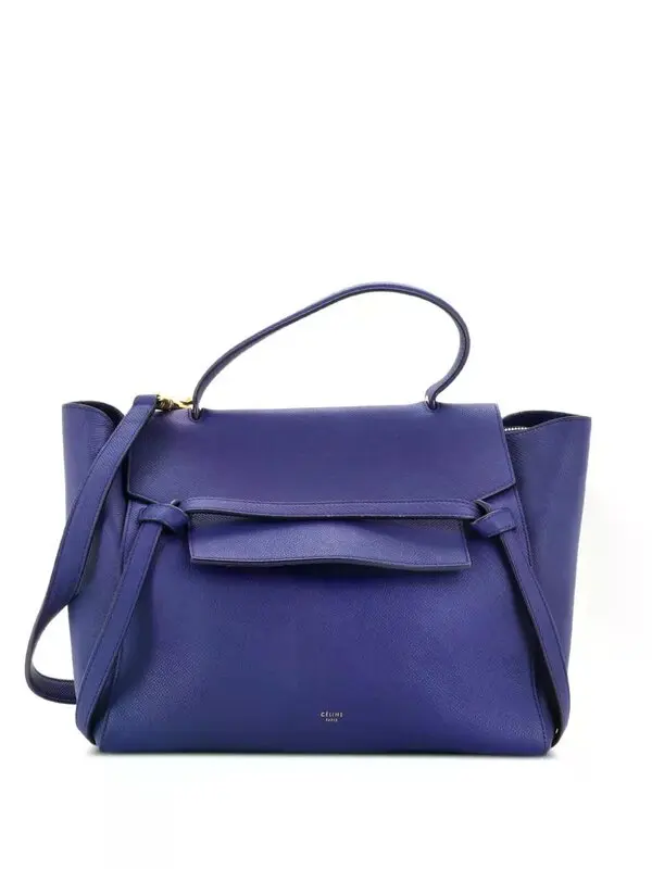 Celine Belt Bag Textured Leather Mini Shoulder Bag
