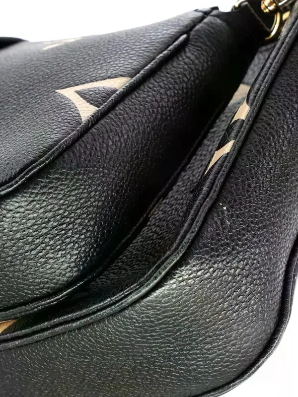 LOUIS VUITTON Multi Pochette Accessoires Bicolor Monogram Empreinte Giant - Black