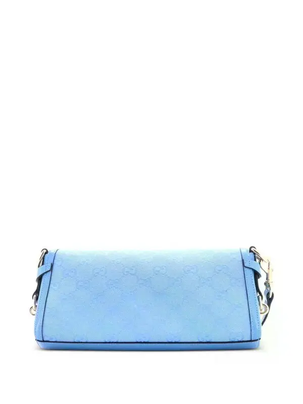 Gucci Luce Canvas Small Shoulder Bag - Blue