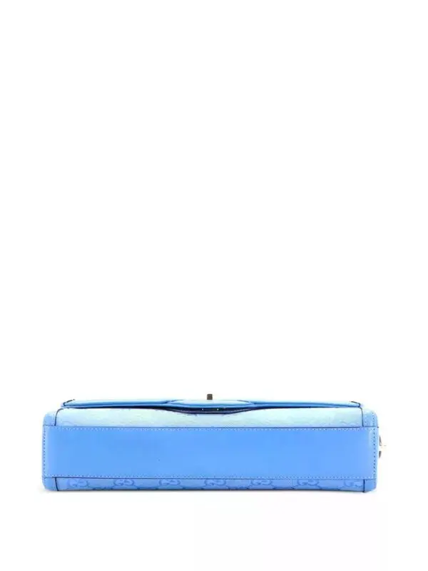 Gucci Luce Canvas Small Shoulder Bag - Blue
