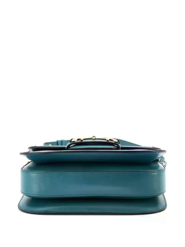 Gucci Horsebit 1955 Small Shoulder Bag - Blue