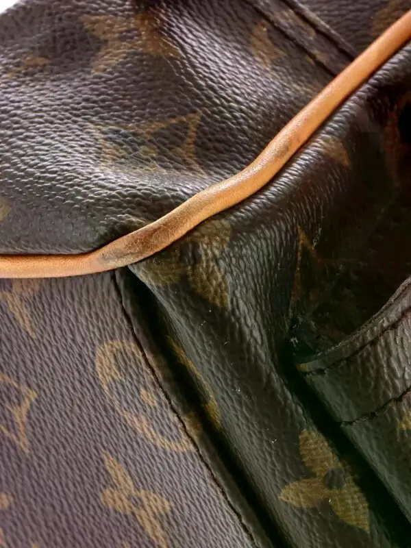 LOUIS VUITTON Manhattan Handbag Monogram Canvas Pm