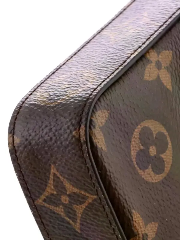LOUIS VUITTON Felicie Pochette Monogram Canvas - Brown