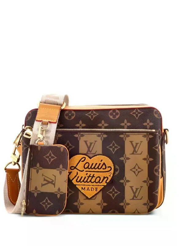 LOUIS VUITTON Nigo Trio Messenger Bag Limited Edition Monogram - Brown