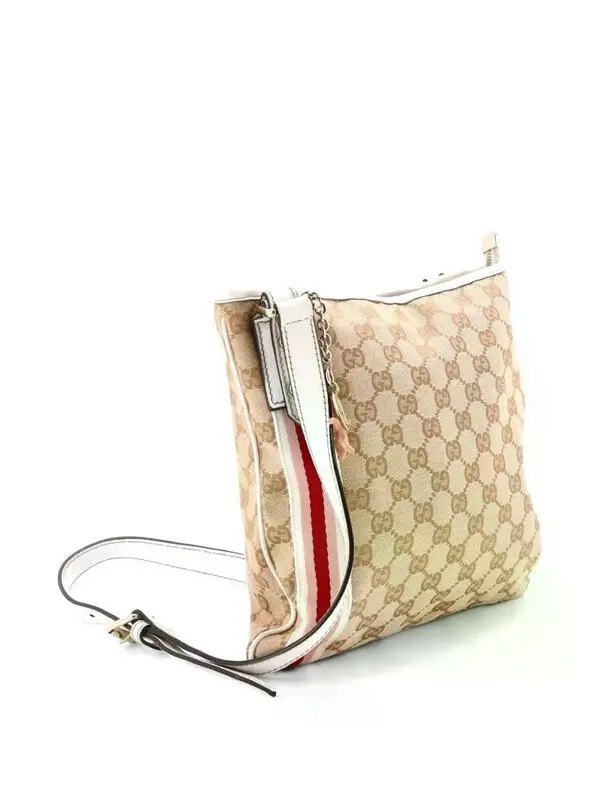 Gucci Jolicoeur Messenger Bag Gg Canvas - Neutrals