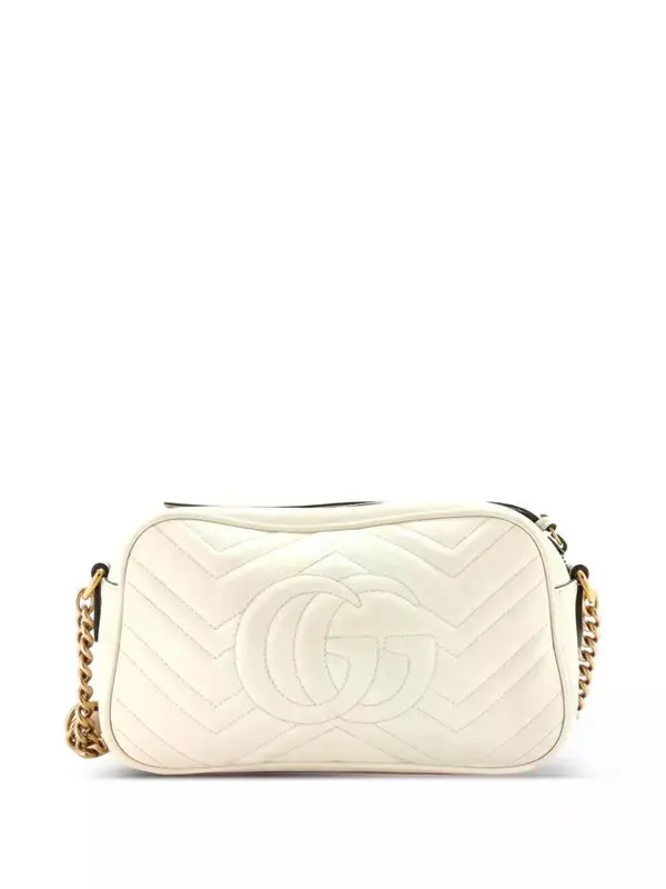 Gucci Gg Marmont Small Shoulder Bag - Neutrals