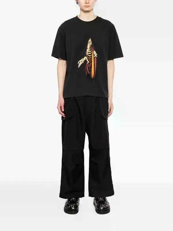 MELT Graphic-print Round Neck T-shirt