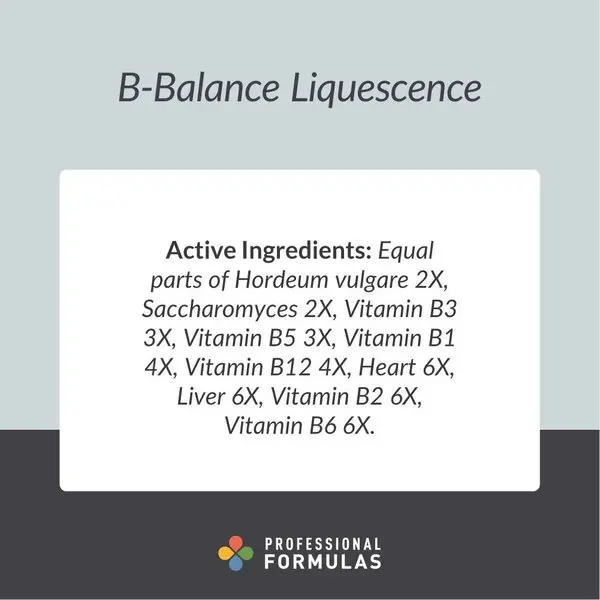 Professional Formulas B-balance Liquescence 118 Milliliters