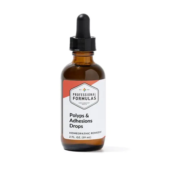 PROFESSIONAL FORMULAS Polyps And Adhesions Drops 59 Milliliters - One-color