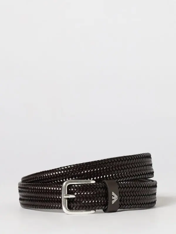 Emporio Armani Woven Belt - Leather