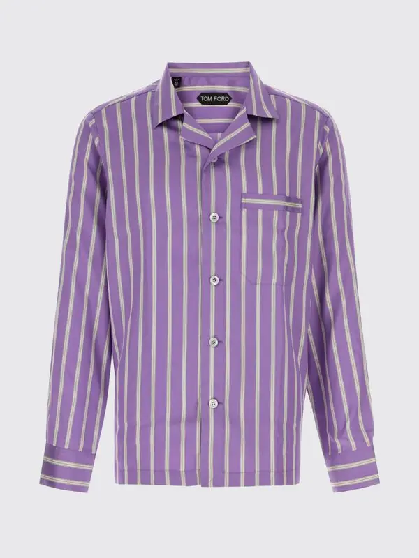 TOM FORD Striped Silk Shirt