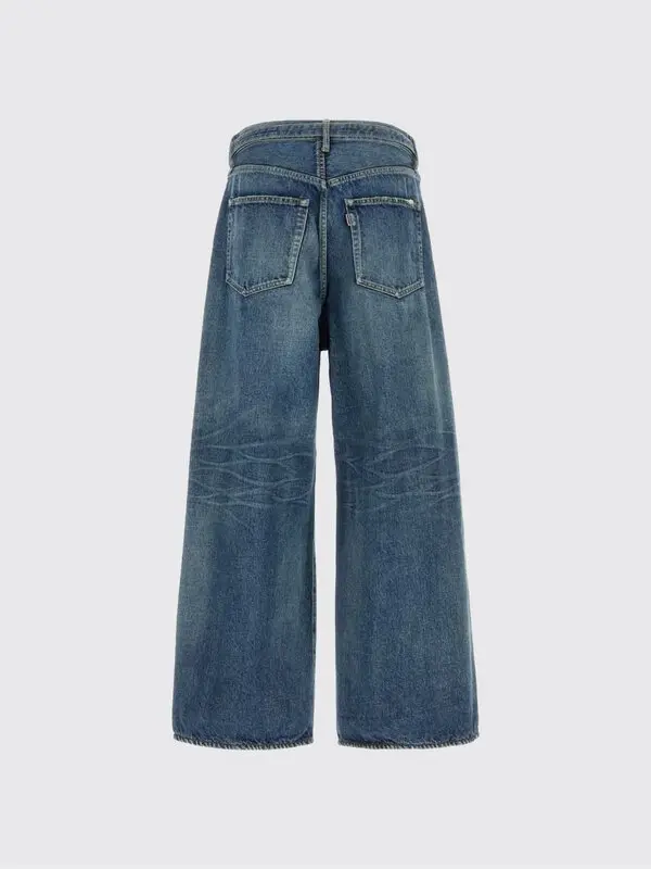 Sacai Wide Leg Jeans - Blue
