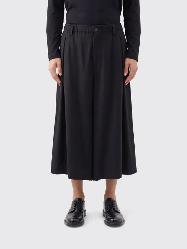 Yohji Yamamoto Wide Leg Cropped Trousers