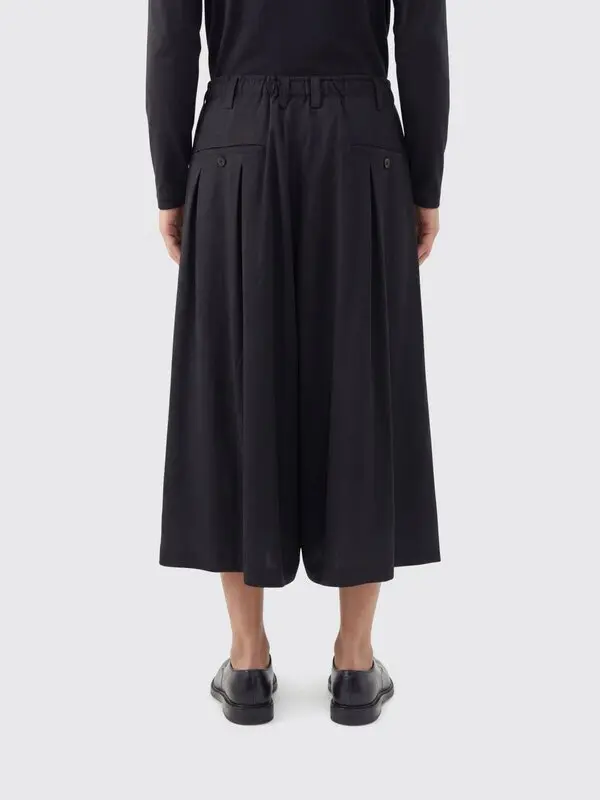 Yohji Yamamoto Wide Leg Cropped Trousers