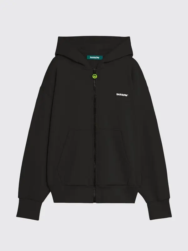 BARROW Cotton Zip Up Hoodie