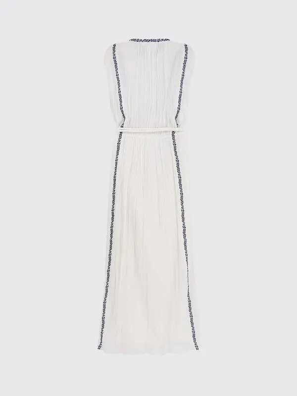 Isabel Marant Étoile Embroidered Maxi Dress - Ecru