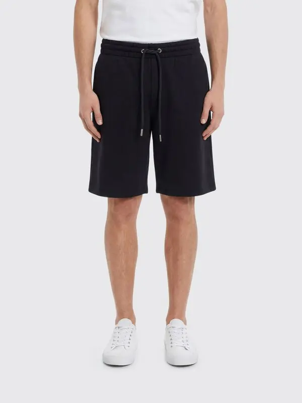 Off-White Diagonal Stripe Shorts - Black