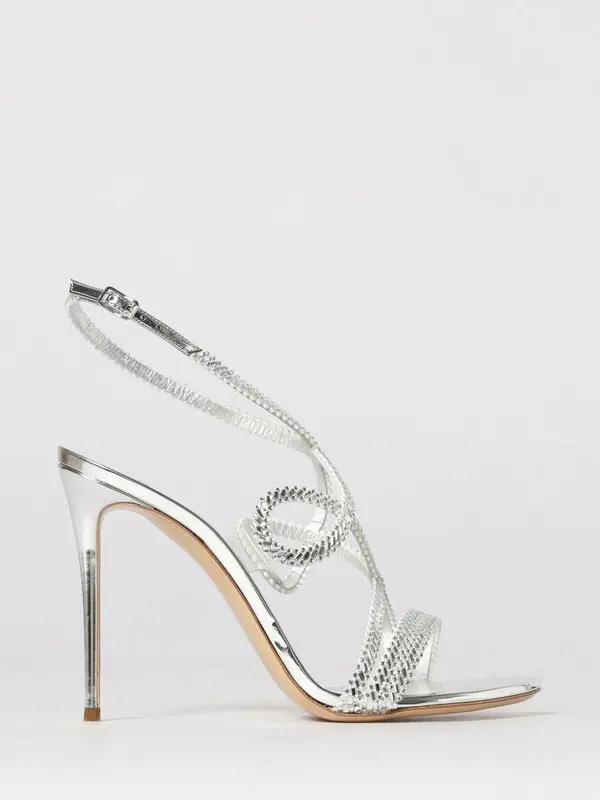 Casadei Heeled Sandals - Silver