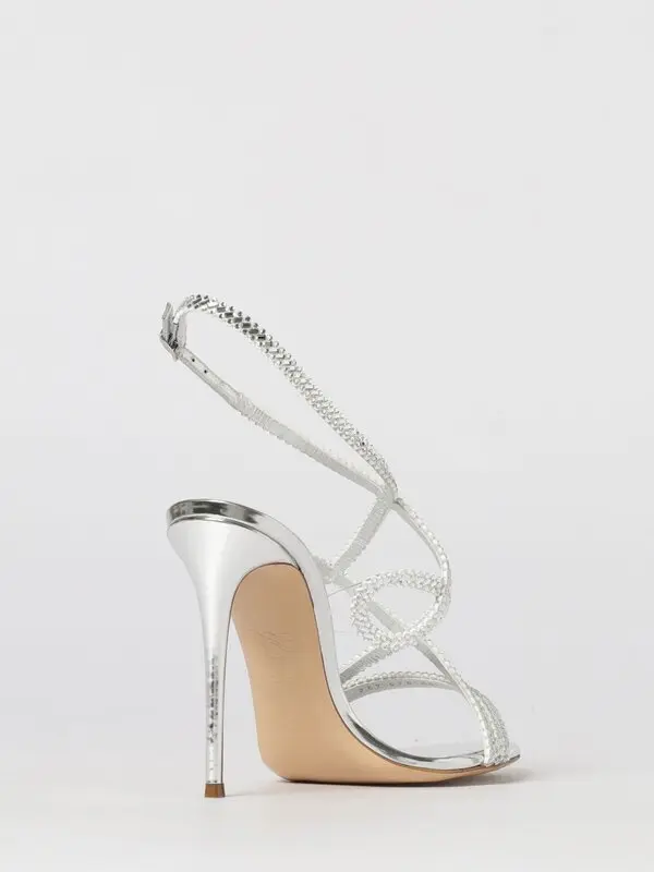 Casadei Heeled Sandals - Silver