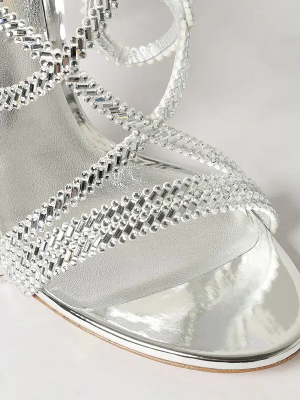 Casadei Heeled Sandals - Silver