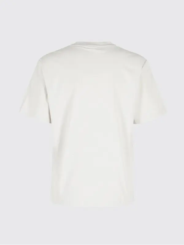 Adidas By Stella McCartney Cropped Cotton T-shirt With Logo - Grey