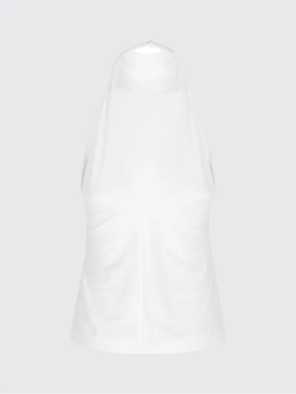 Norma Kamali Sleeveless Halter Top - White